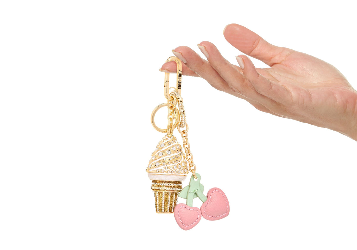Vanilla Ice Cream Charm Set - Judith Leiber