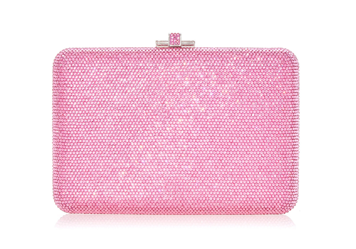 Judith Leiber Slim Slide Rose