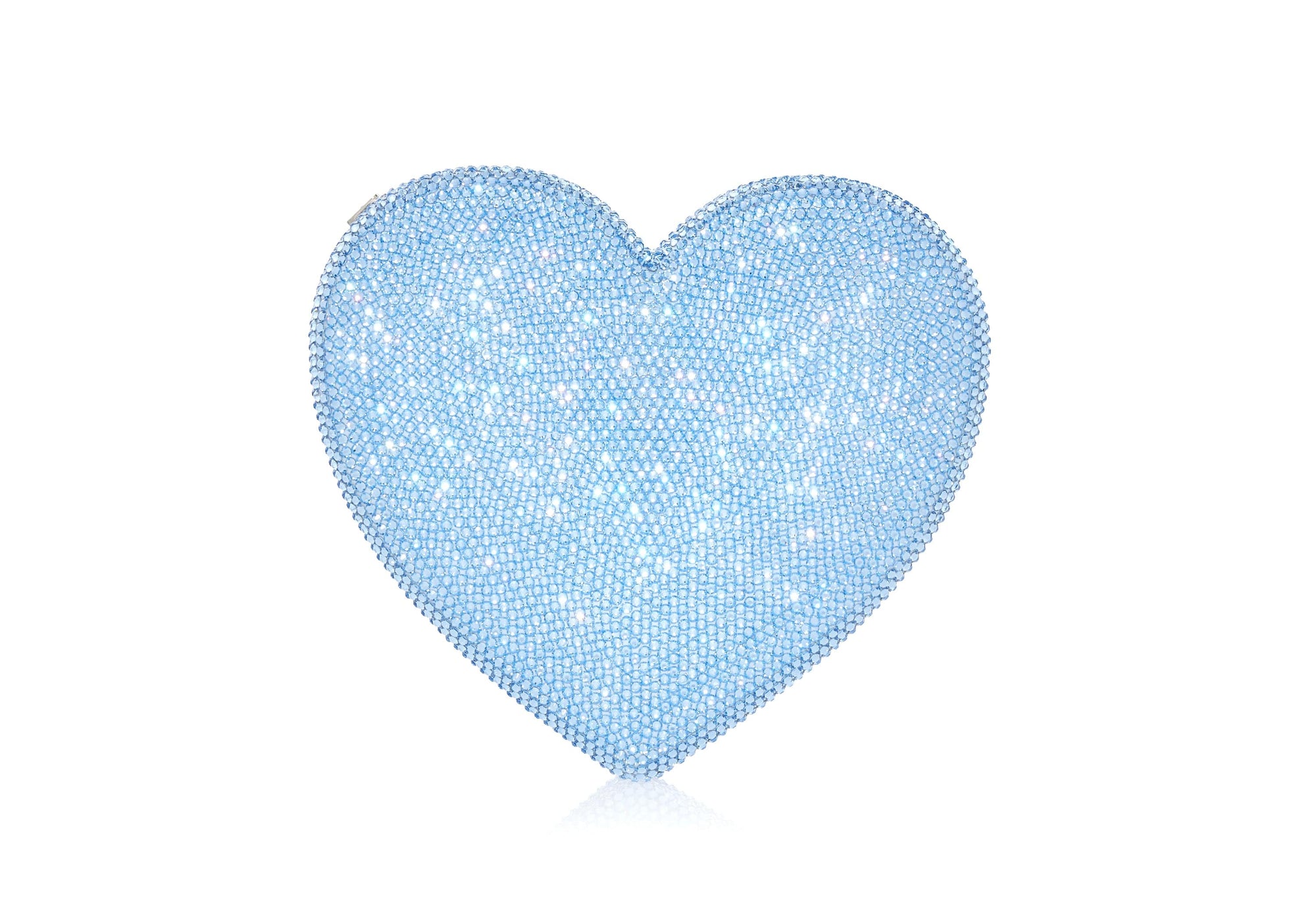 Heart Clutch Blue - Judith Leiber